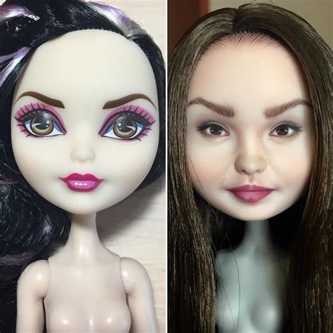 Insane Super Realistic Before And After Ever After High Custom Doll By