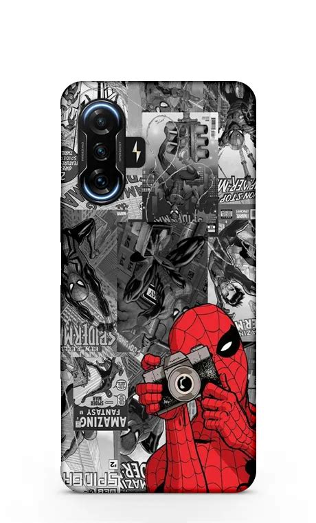 Spiderman Magazine Poco F3 GT 5G Mobile Cover GOCOVERS