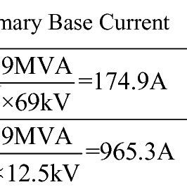 Transformer Full Load Current Calculator Transformer OFF