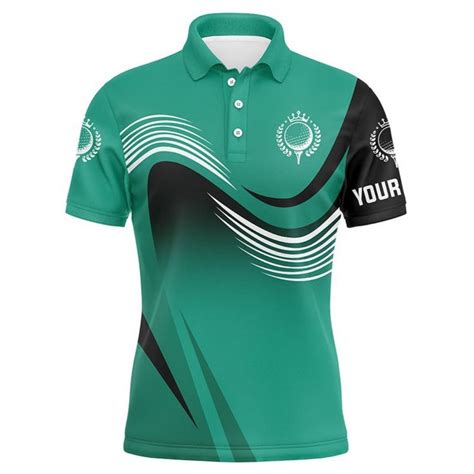 Sublimation Printing Custom Size Unisex Wicking Polyester Performance Premium Golf Polo Shirt