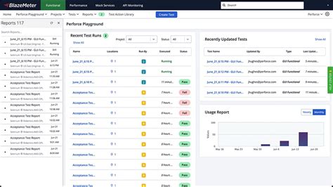 Blazemeter 대규모 소프트웨어 테스트 자동화 솔루션 Slexn