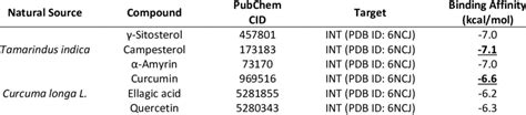 The Results Of Molecular Docking Simulation Download Scientific Diagram
