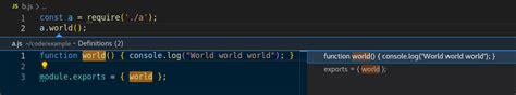 Javascript How To Ignore Exports When Going To Definitions In Vscode Stack Overflow