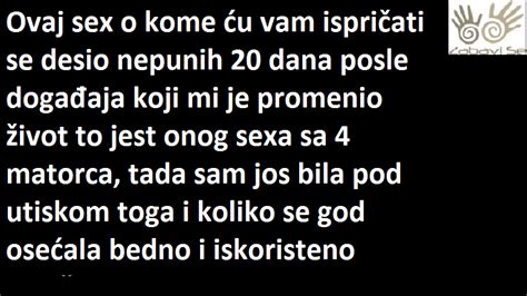 Zabavi Se Erotska Ispovest Ovaj Sex O Kome U Vam Ispri Ati Se Desio Nepunih Dana