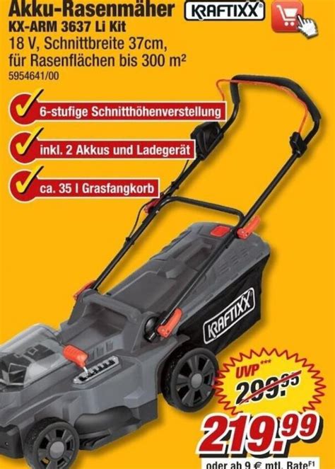 Kraftixx Akku Rasenm Poco August