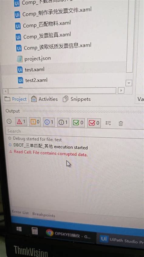 Read Cell File Contains Corrupted Data Activities Uipath Community