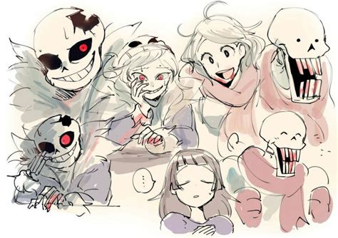 Undertale и другие АУ комикс Horrortale Dễ Thương Cặp đôi Mèo