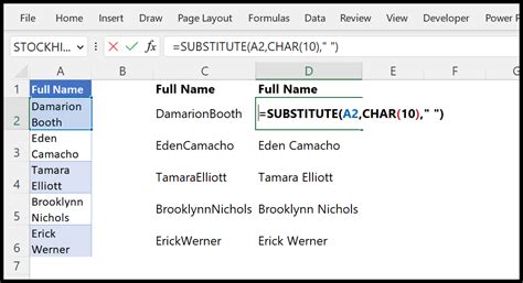 Supprimer Le Saut De Ligne Dune Cellule Dans Excel