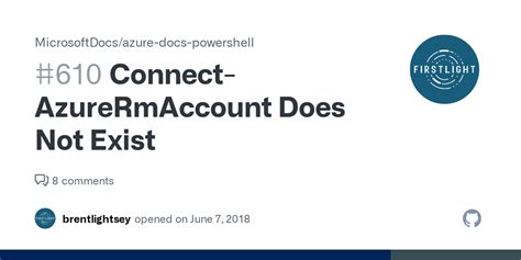 connect azurermaccount does not exist · issue 610 · microsoftdocs