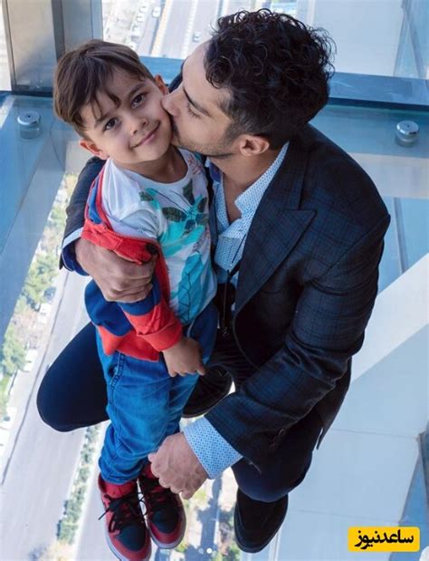 پدرانه های خطرناک و هیجان انگیز ساعد سهیلی با پسرش هامون در بالکُن شیشه