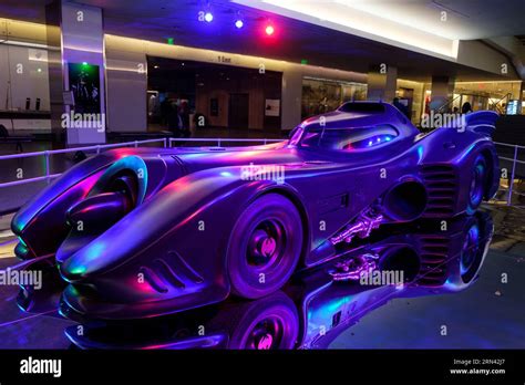 Washington Dc — The Batmobile From Tim Burtons 1989 Batman Film On