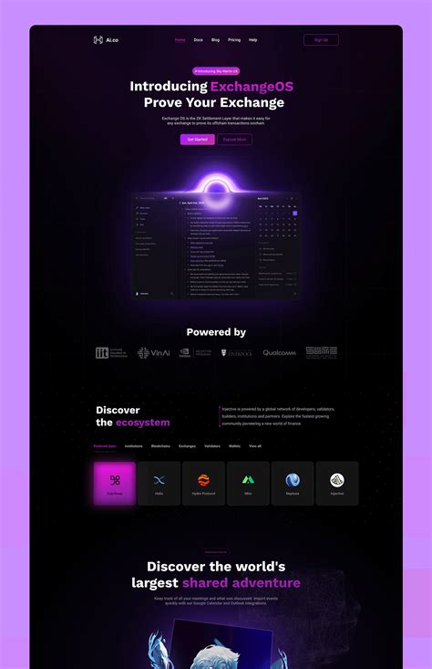 Aico Landing Page Design Uiux Behance