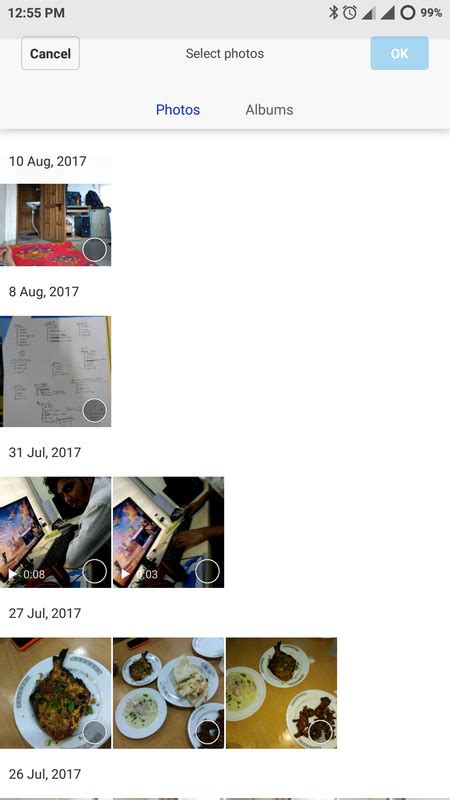 Android Native Gallery Item Picker