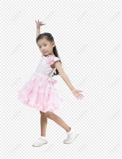 춤을 추는 어린 소녀 Png 일러스트 무료 다운로드 Lovepik