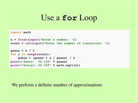 fundamentals of programming i the while loop and indefinite loops ppt