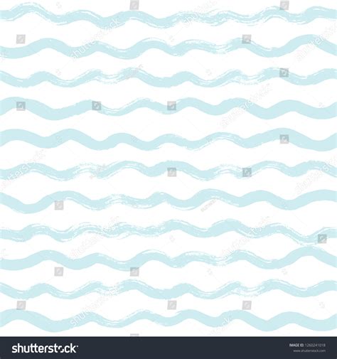 Seamless Wave Pattern Vector Background Abstract Stock Vector Royalty Free 1260241018