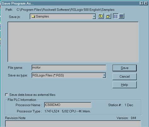 How To Use RSLOGIX Software AMSAMOTION