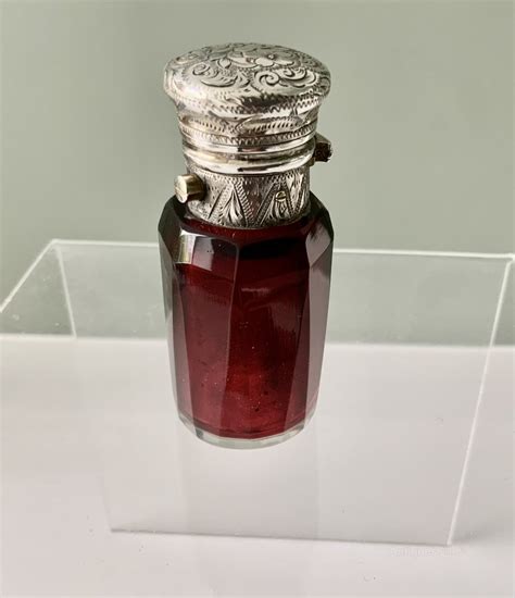 Antiques Atlas Victorian Ruby Glass Bottle