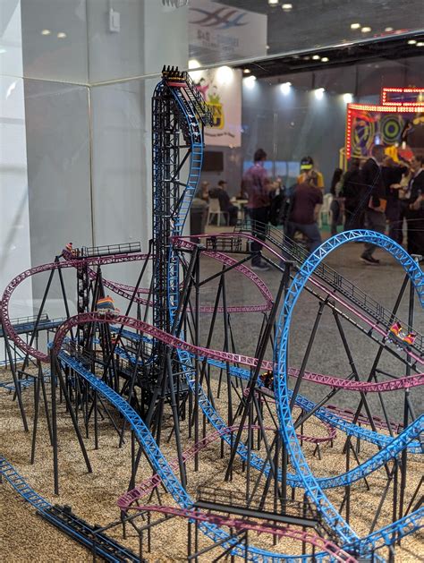 Some Photos Of The [tmnt Shellraiser And Shredder] Models At Iaapa R Rollercoasters
