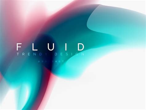 Premium Vector Background Abstract Fluid Colors Design