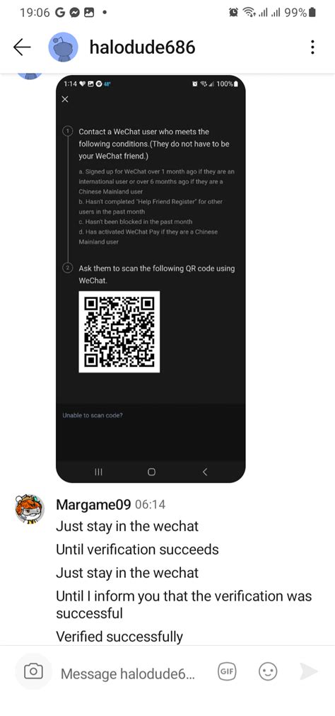You Will Get Wechat Qr Code Scanwechat Account Verificationwechat