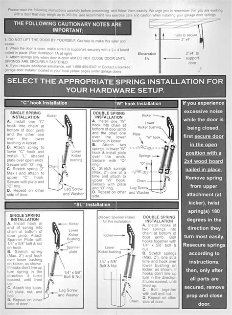 Extension Spring Installation Instructions Torquesprings