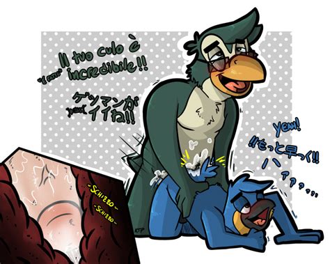 Rule 34 Anal Anal Sex Avian Bird Cum Cum In Ass Cum Inside Eyewear Giovanni Fursona Glasses