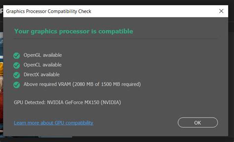 photoshop crashes and error message says gpu not c adobe support