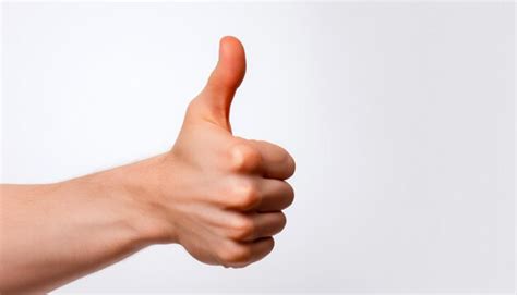 Premium Ai Image Hand Sign Thumbs Up