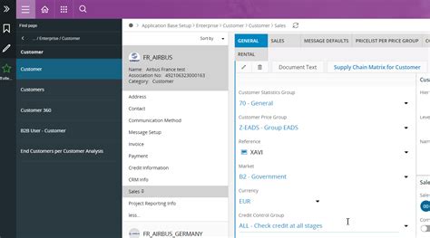 Customer Credit Control Group In Aurena Ifs Community