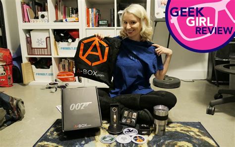 Geek Girl Review A BOX Subscription James Bond Collector S Edition FanBolt