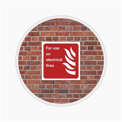 Fire Safety Signs Not For Use On Electrical Fires Ssuk