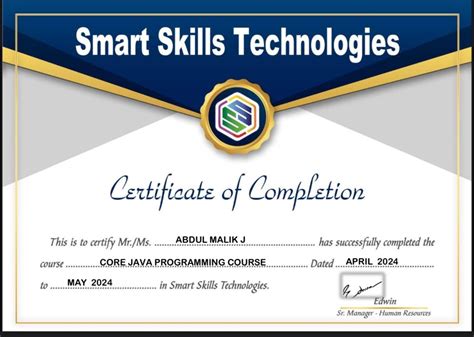 Corejava Programming Certification Professionaldevelopment Smartskillstechnologies Java