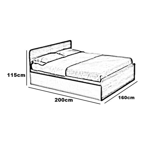غرفة نوم كاملة، خشب ام دي اف 5 قطع Homix