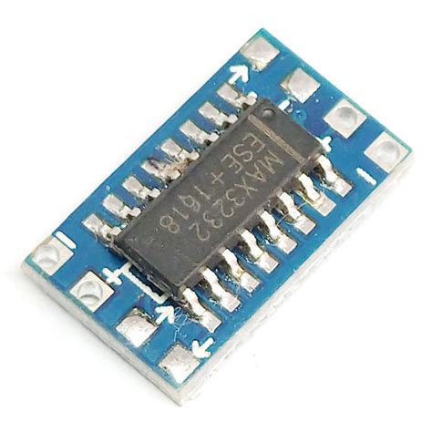 2pcs 8pcs Mini Rs232 Max3232 Level To Ttl Level Conversion Board Serial Port Conversion Module