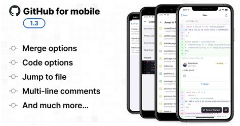 github for mobile อัปเดตเวอร์ชันใหม่ ใส่ฟีเจอร์มาเพียบ by thip dev