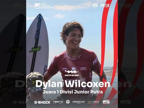 Dylan Wilcoxen Cetak Sejarah Surfer Muda Sumbar Juara Liga Surfing
