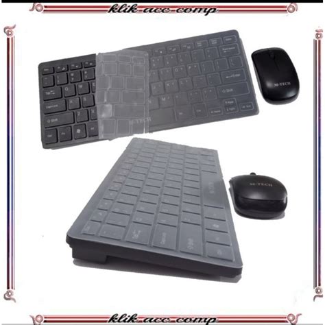 Jual M Tech Stk 03 Wireless Mini Keyboard And Mouse Shopee Indonesia