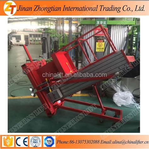 경사 모델 알루미늄 리프트 테이블 틸트 형 모바일 트레일러 단일 사다리 리프터 Buy 경사 모델 알루미늄 남자 리프트 테이블 틸트 타입 모바일 트레일러 단일 사다리