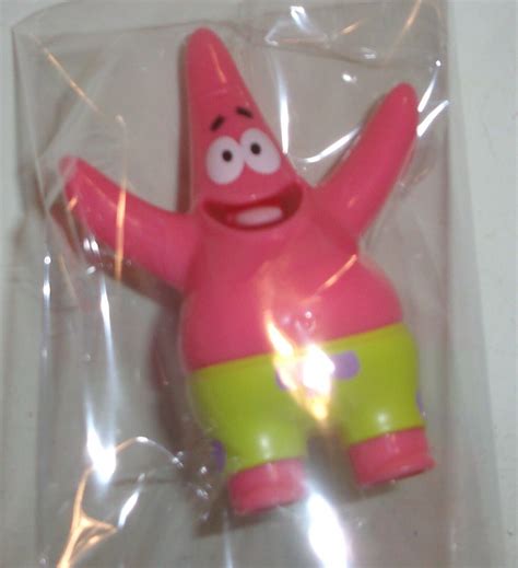 Spongebob Squarepants Patrick Star Push Button Pop Out Tongue Figure