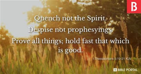 1 Thessalonians 519 21 Kjv Picture Bible Image Bible Portal