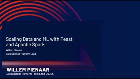 Scaling Data And Ml With Apache Spark And Feast Youtube