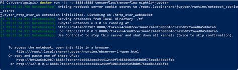 how to run tensorflow jupyter notebooks with docker predictive hacks