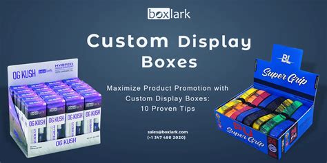 10 Tips To Boost Sales With Custom Display Boxes Boxlark