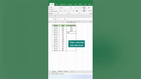 calculate running total in excel excel dictionary excel exceltips