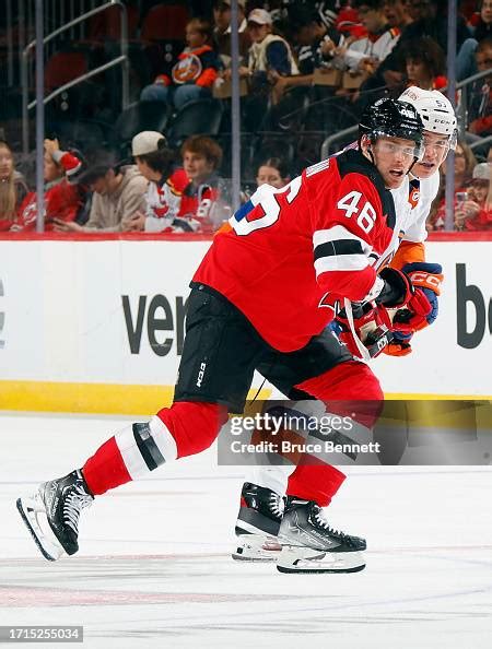 Max Willman Of New Jersey Devils Skates Against The New York News Photo Getty Images
