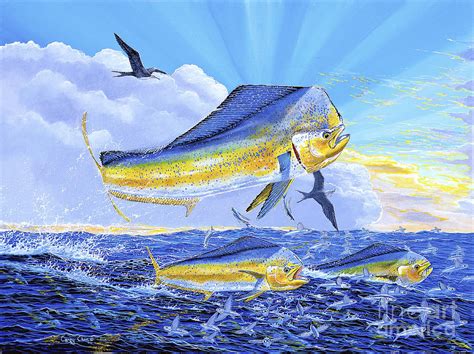 Dorado Sunrise Off0098 Painting By Carey Chen Fine Art America