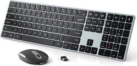 Wireless Keyboard And Mouse Combo Ultra Slim 2 4ghz Wireless Connection
