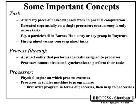 Parallel Programs Conditions Of Parallelism Data Dependence Control