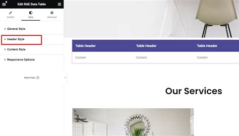 How To Create A Data Table In Wordpress With Elementor